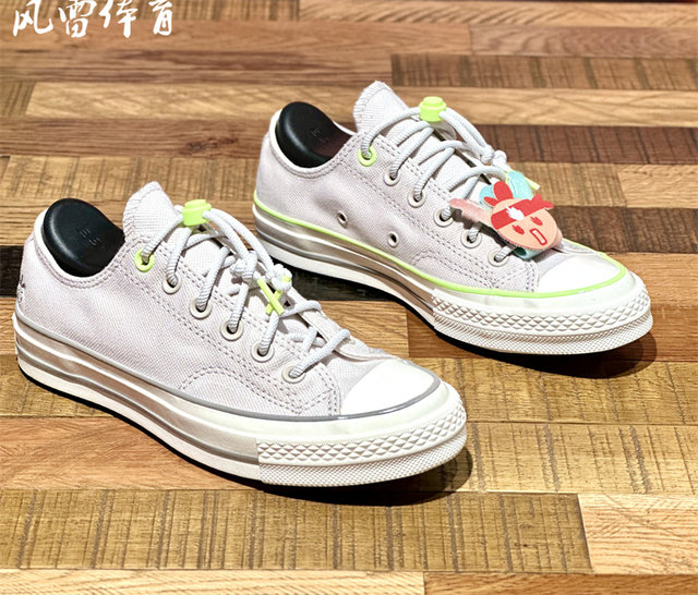 Converse 1970s crystal bottom cartoon accessories embroidered low top ...