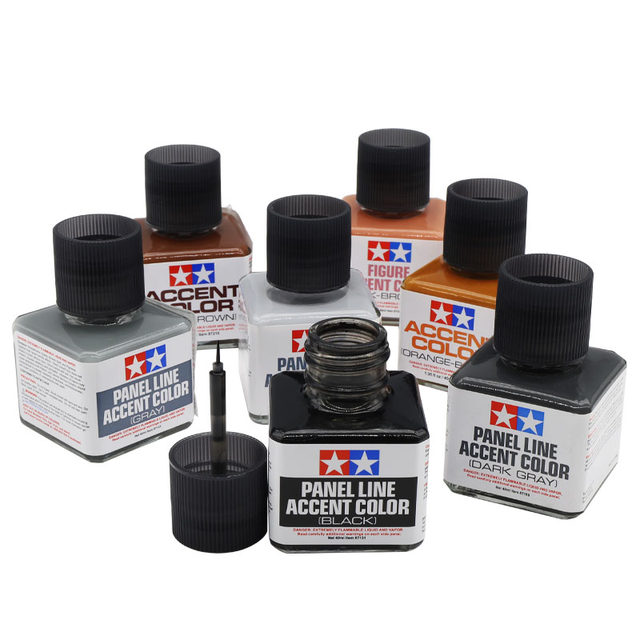Tamiya seepage liquid old stain lotion 87131 black gray up to model ...