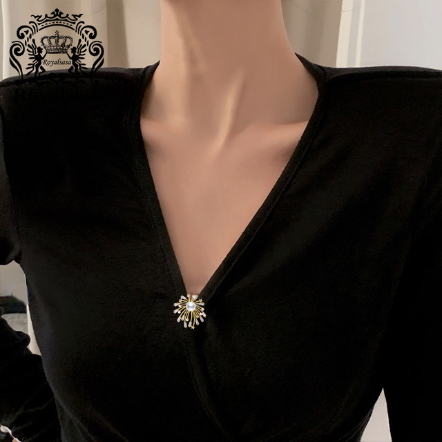 Royal Salsa Japanese Cute Fireworks Small Brooch Seam-free Dress Anti ...