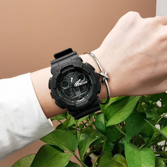 Casio bomb disposal expert watch male and female black warrior G-SHOCK ...
