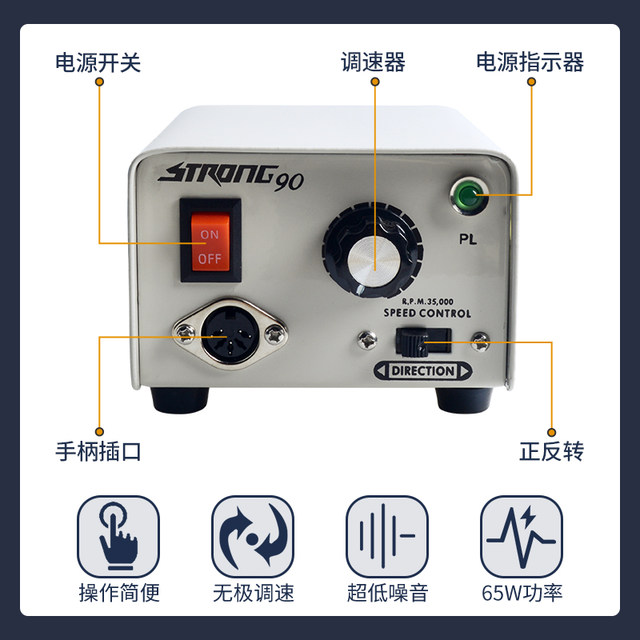 Classic 90 dental carving machine Small electric polishing machine Jade ...