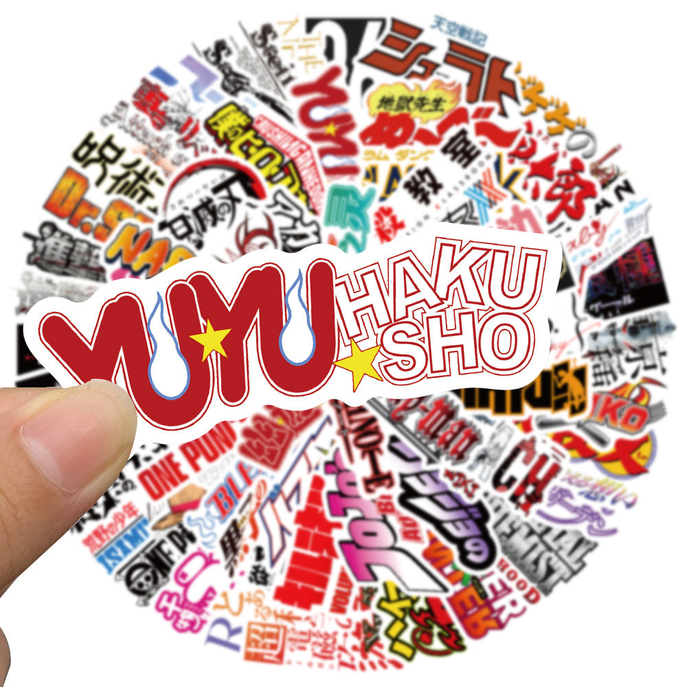 65 animation logo cartoon stickers for the entire car, electric vehicle ...