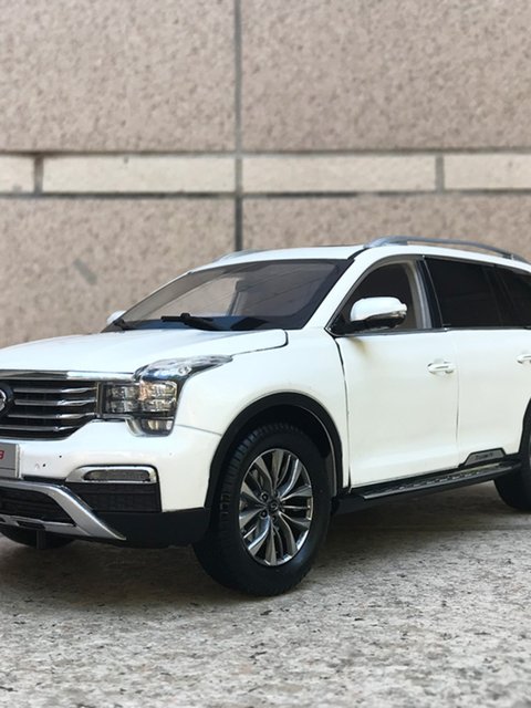 1:18 original car model GAC Trumpchi GS8 Trumpchi 2016 model simulation alloy collection