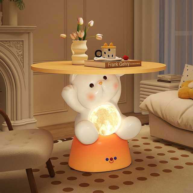 Creative sofa cat side table living room small coffee table bedroom ...