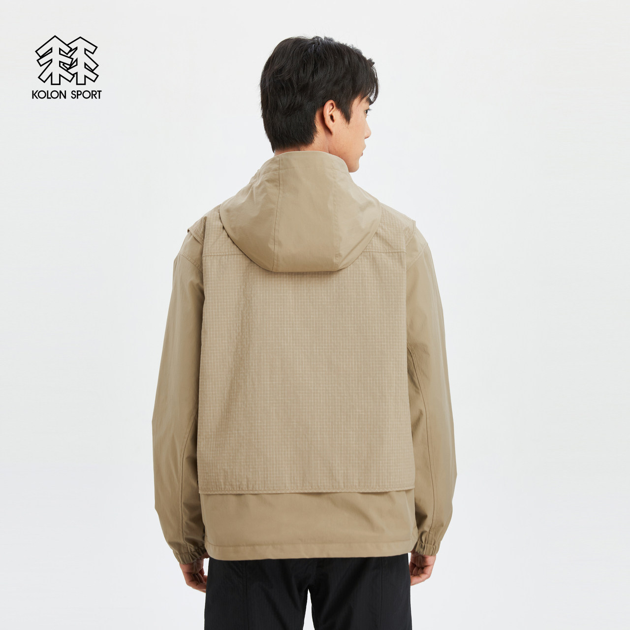 Kolon Sport Kolon Windproof Jacket Unisex Outdoor Sports Detachable ...