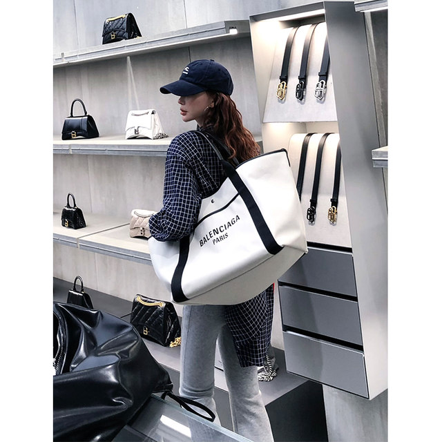 Li Wanjun Blue plaid shirt for women Korean style chic plaid shirt ...