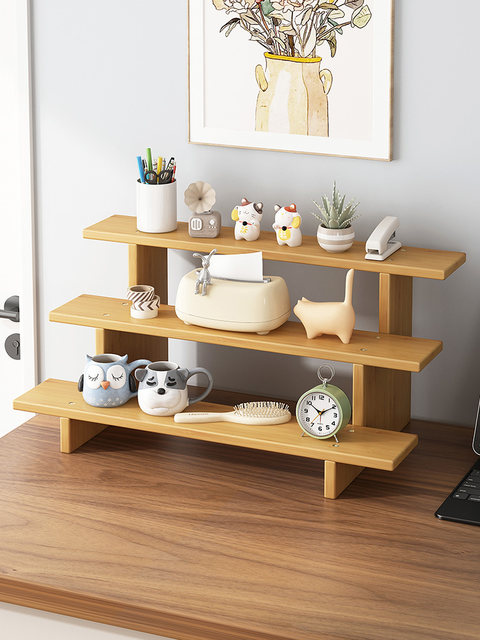 Multifunctional storage rack Multi-layer storage rack Home living room ...