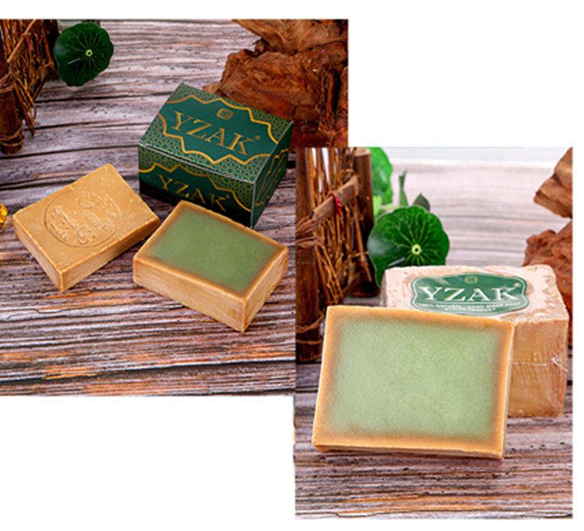 Three-Year Syrian Albo Olive Oil Soap: Handmade Natural Anti-Mite Cleanser