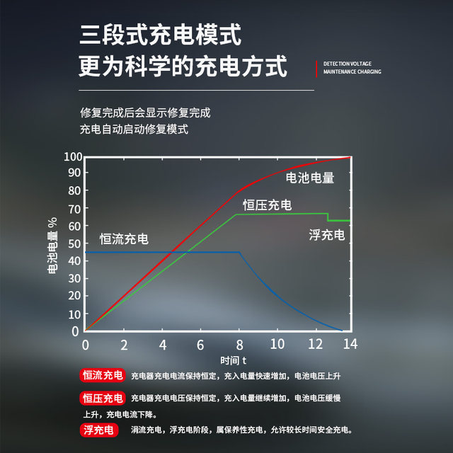 NFA New Focus car battery charger 12V battery high power fully ...