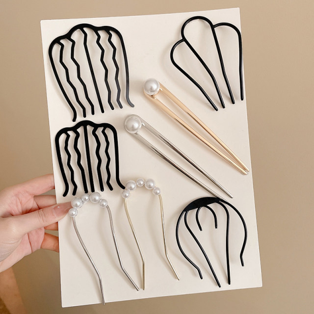 U-shaped hairpin for women, high-end new Chinese style hairpin artifact ...