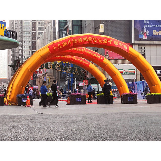 The new golden arch 8 meters 10m12 meters inflatable arch opening ...
