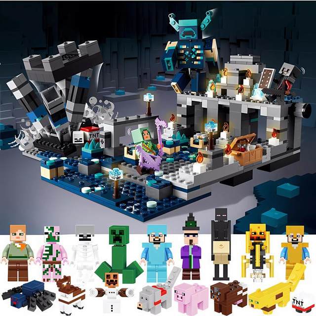 2025 New Mini Minecraft Building Blocks Children's Interactive ...