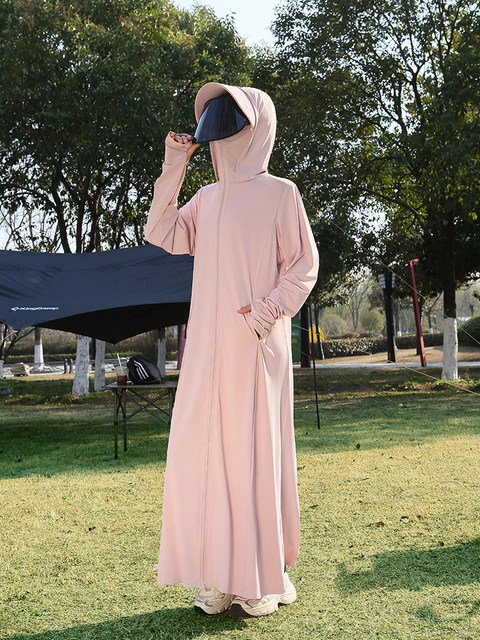 2025 summer new long full-body sun protection clothes for women loose ...
