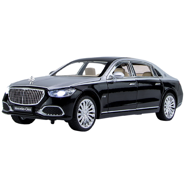 Maybach S680 Mercedes-Benz car model car model simulation alloy ...