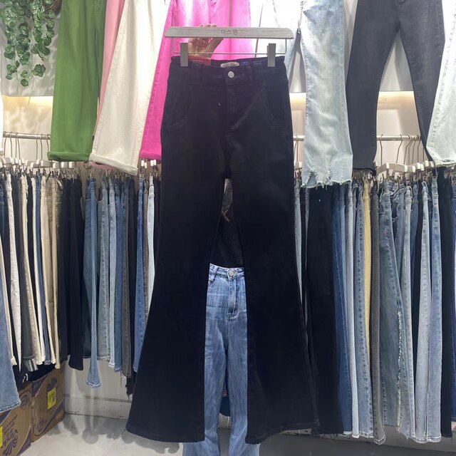 Plastic micro -La jeans women spring 2024 new slim design sensor retro ...