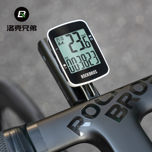 Rock Brothers bicycle computer GPS wireless smart backlight mountain ...