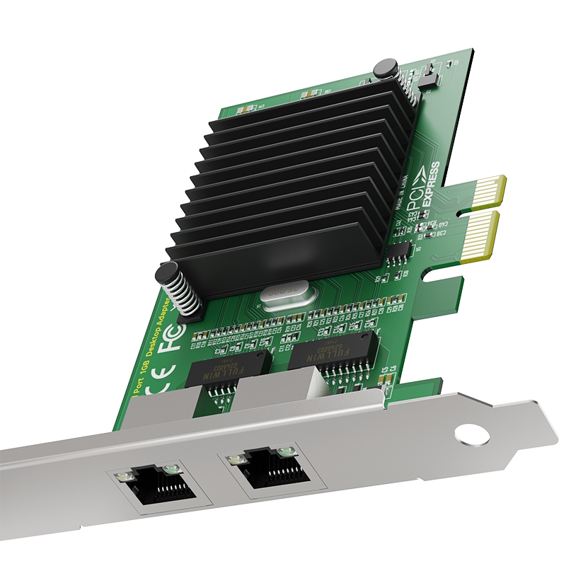 Mokolin Gigabit mrežna kartica - 2-portna PCIe 1000Mbps Ethernet adapter