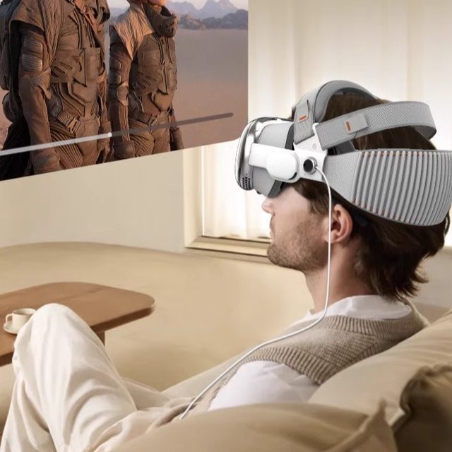 Star Map VisionPro Apple VR Eyes Shoulder Shoulder Wear Wear VisionPro ...