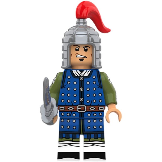 Middle -aged KT1091 Daming Shenji Camp Ming Dynasty soldiers Mingjun inserted building blocks ...