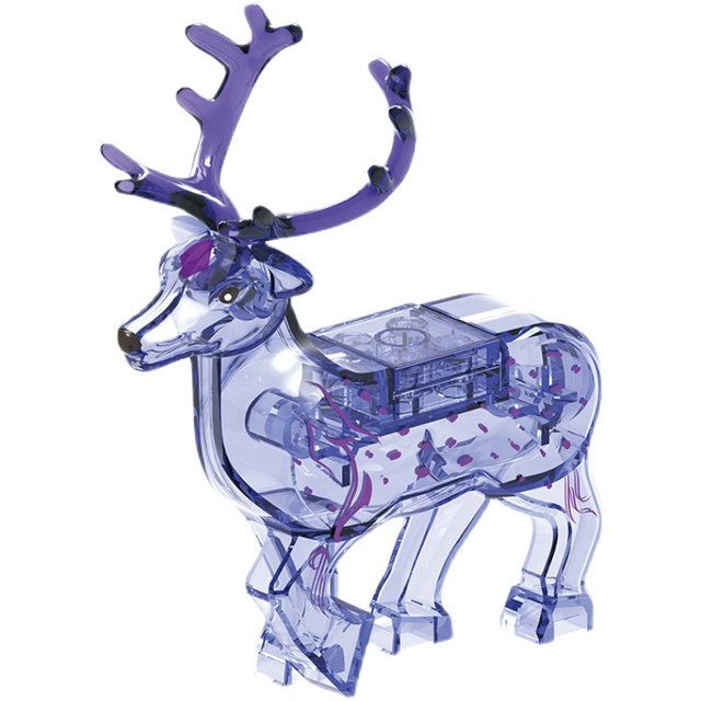 Animal Christmas Elk Sika Deer Douluo Continental Assembled Building ...