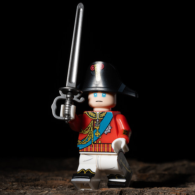 Napoleonic War General Marshal Duke third-party assembled building block minifigure toy N045-048 ...