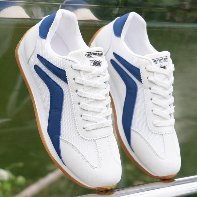 2023 new summer white shoes breathable mesh casual sneakers men's ...