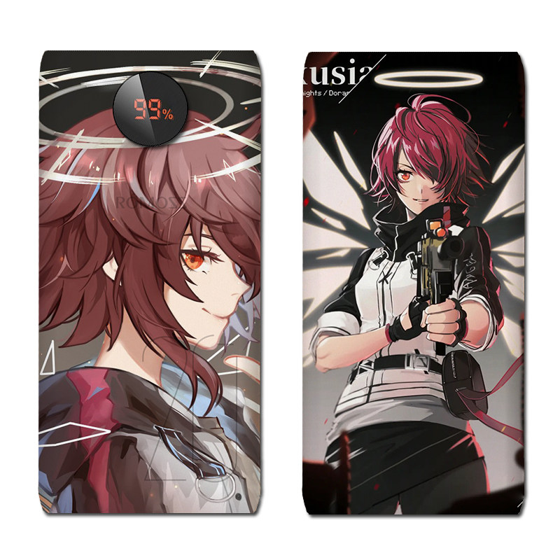 Arknights Anime Power Bank 20000mAh Fast Charging Amiya Angel Two ...