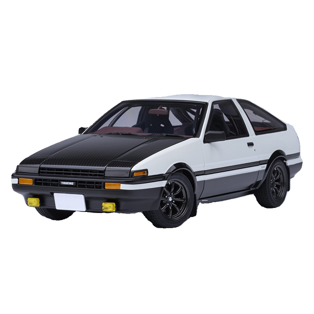Alto 1/18 ToyotaTasprintertrueno (AE86) head text D car model