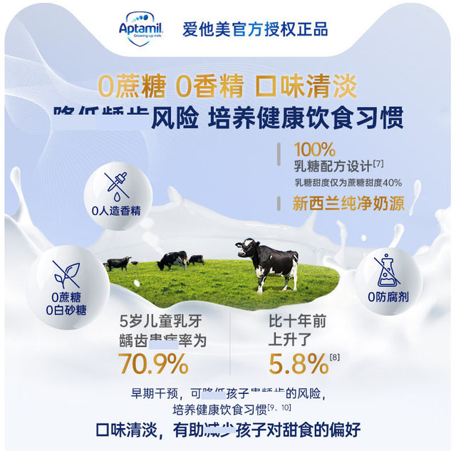 Australian Aptamil children's growth milk powder baby student imported ...
