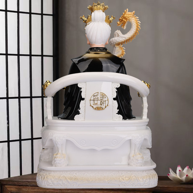 Black Old Lady Statue, Black Mother Statue, Home Worship Hollow White ...