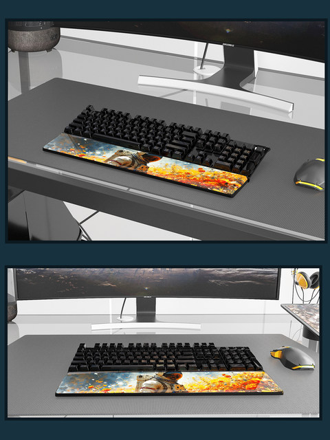 Huang Liang Yimeng Mechanical Keyboard Wireless Resin Table Set ...