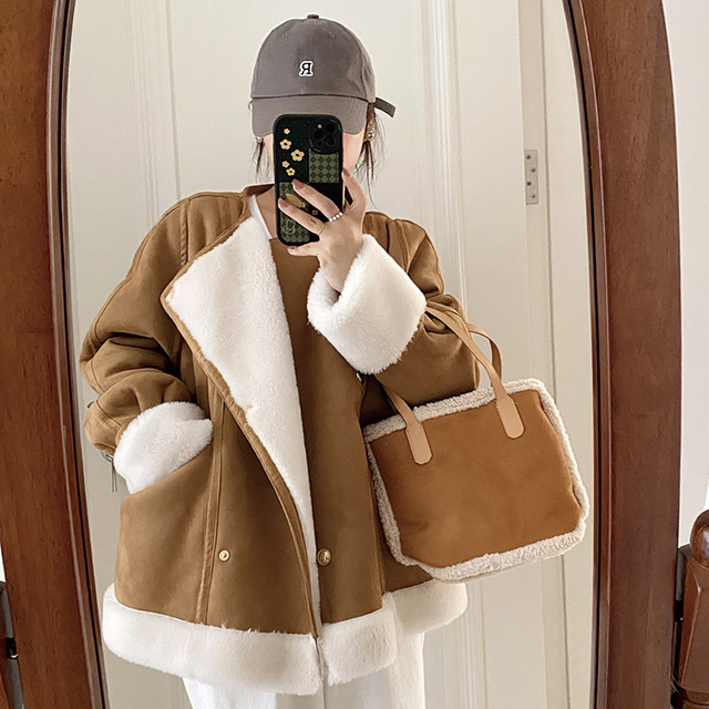 Special offer high-end lamb fur merino fur integrated short sheep sheep ...