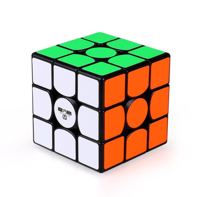 Qiyi Rubik's Cube Fearless Three-Level Rubik's Cube Full Magnetic ...