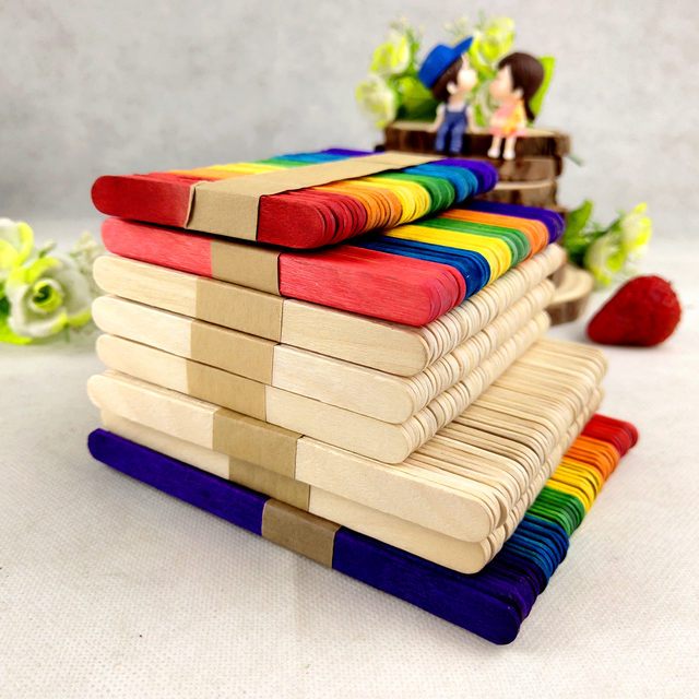 Food Ice Cream Block Block DIY Toys Model Making Materials Woods ...