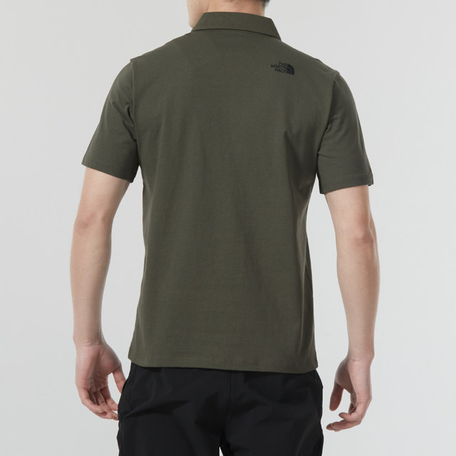 North Face Lapel Short Sleeve Men's 2024 Autumn and Winter New Outdoor ...