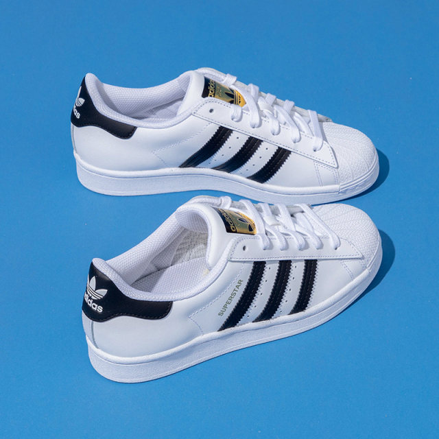 Adidas clover gold label shell toe sneakers couple sports shoes men's ...