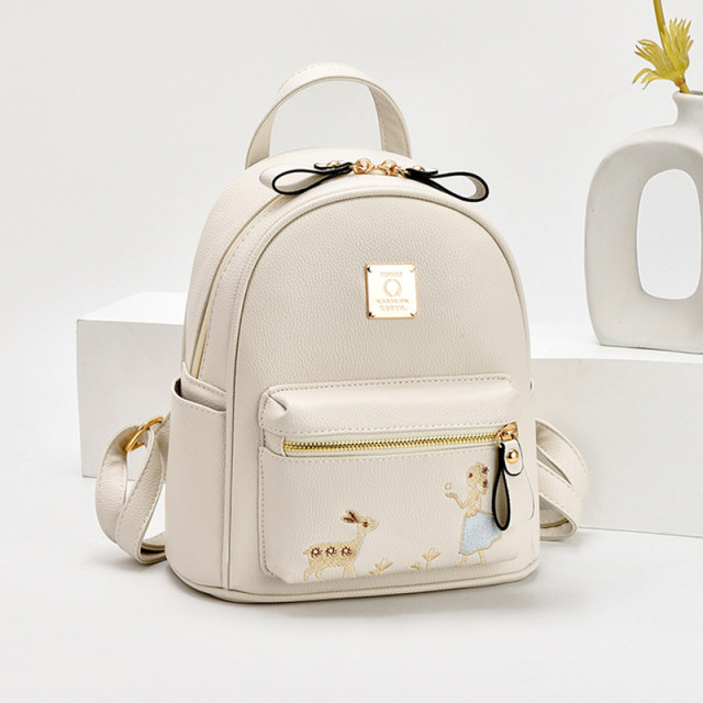 2024 Summer New Style Backpack Embroidery Girls Fashion Backpack ...