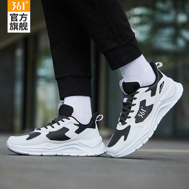361 Men's Shoes Sports Shoes for Men 2024 Autumn and Winter New Warm ...