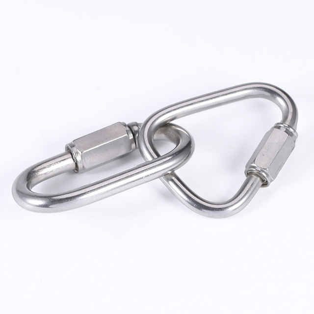 Connector 304 stainless steel quick connect ring connecting ring track ...