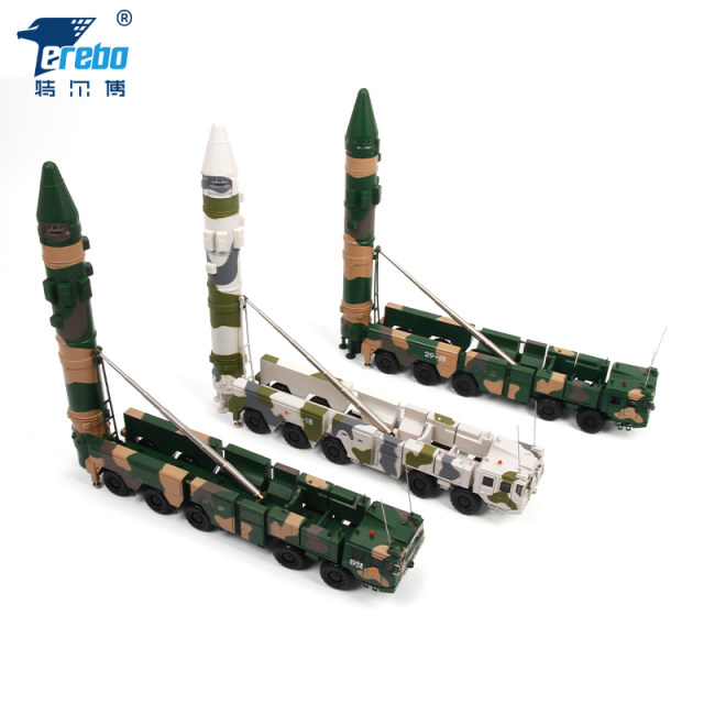 1:35 Dongfeng 21D missile launch vehicle model alloy simulation anti ...