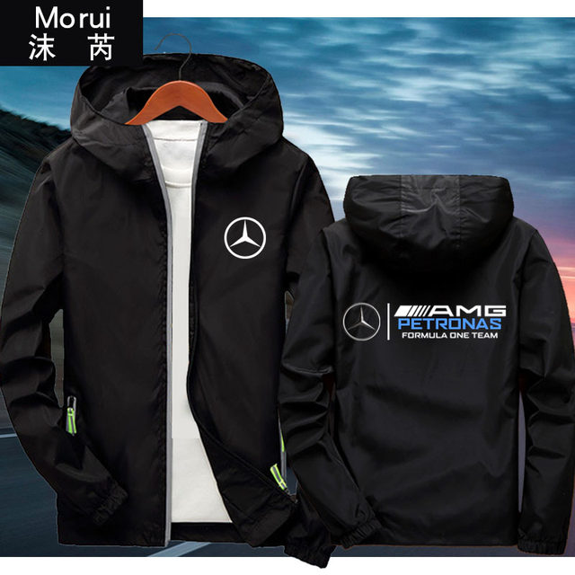 AMG Mercedes team uniform racing uniforms -level equation hooded jacket ...