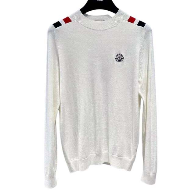 European high-end autumn and winter men's long-sleeved sweaters, round ...