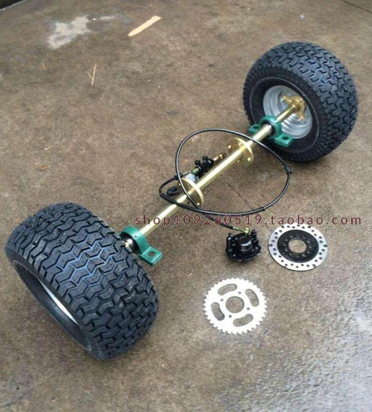 DIY Homemade Four-Wheel Beach Car Modified Three-Wheel Motorcycle Kart ...