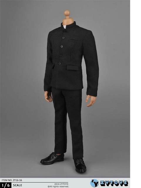 Spot zytoys 1/6 soldiers clothes Zhongshan dress ZY16-16 12 inch male ...