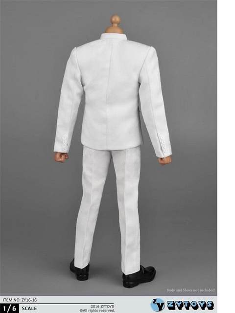 Spot zytoys 1/6 soldiers clothes Zhongshan dress ZY16-16 12 inch male ...