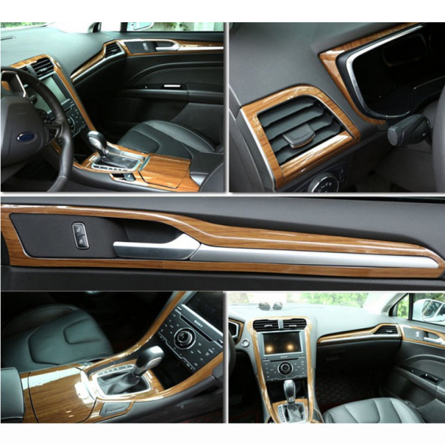 Car interior color changing film, rosewood central control instrument ...