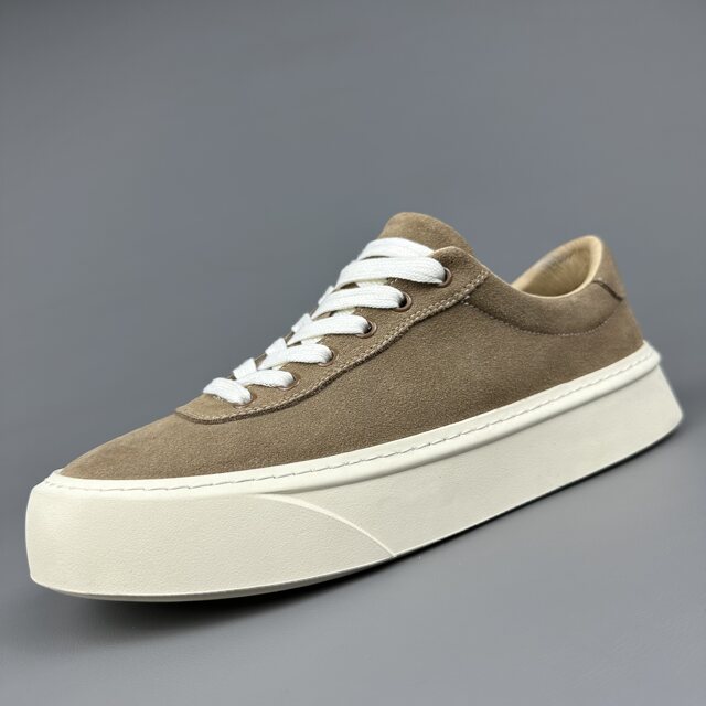 American retro ox reverse velvet thick-soled shoes 2025 summer new men ...