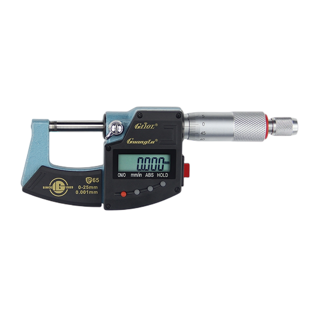 Guanglu Bluetooth digital display outer diameter micrometer 0-25mm IP65 ...