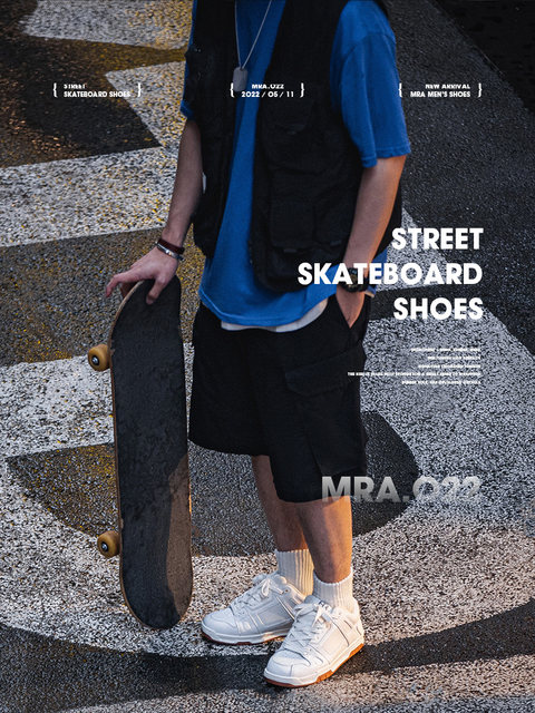 MRA bread shoes men's shoes 2024 new American retro white shoes couples ...