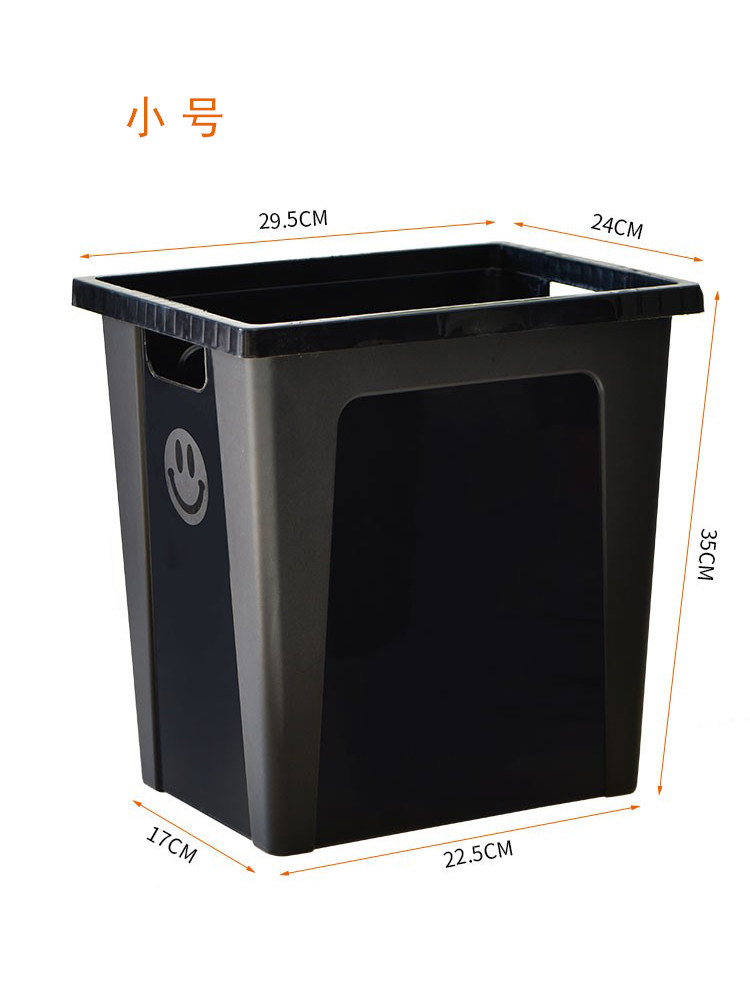 Wake-Up Flower Bucket, Portable French Extra-Large Plastic Rectangular ...